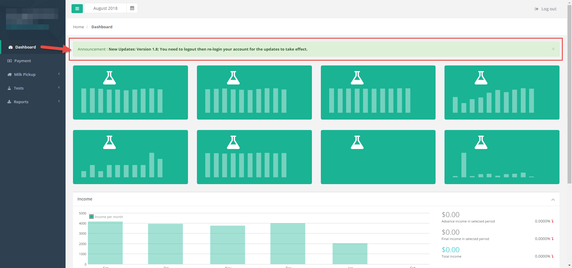 Principal Dashboard FAQ – TotalMilk
